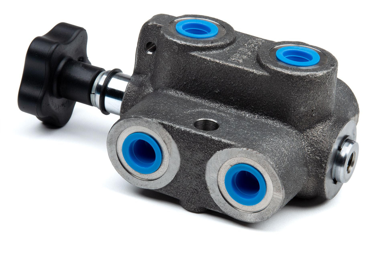 Metro Double Selector Valve, 6 Port, 2 Position, 20 GPM, SAE 8 Port ...