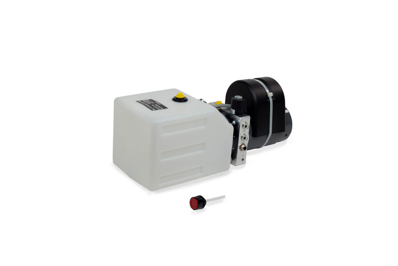 Chief Hydraulic Power Unit 12V DC, Single Acting, 1.2 GPM, SAE 6 Ports ...