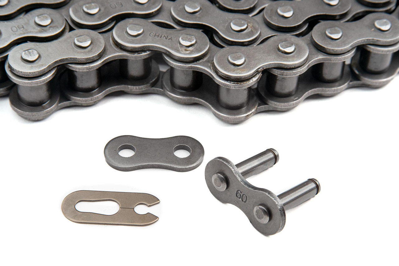 Riveted Roller Chain - Heavy Duty Series: 100H Chain Size, 10 ft ...