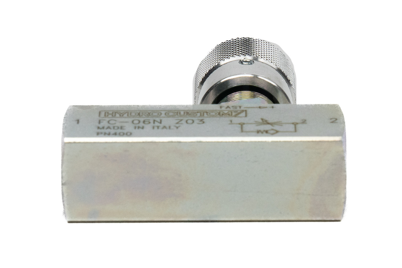 In-line Unidirectional Flow Control Valves - SAE-08 Port Size, 9.3 GPM ...