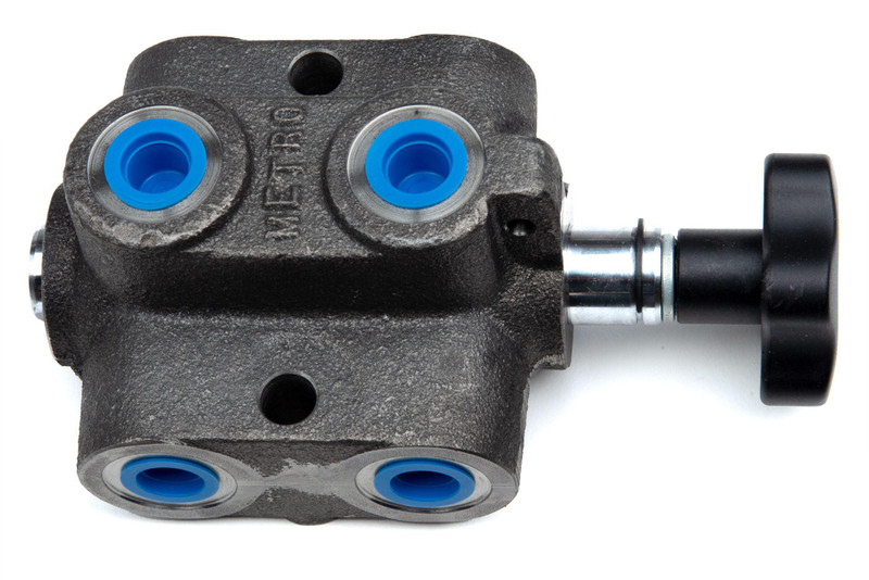 Metro Double Selector Valve, 6 Port, 2 Position, 20 GPM, SAE 8 Port ...