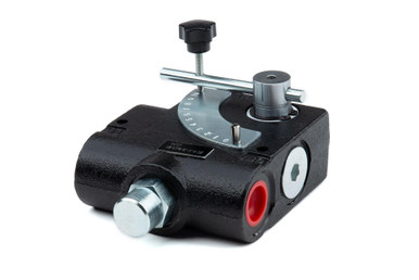 FC Pressure Compensated Flow Control Valve, 0-30 GPM, 3/4 NPT Side Ports