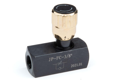 Flow Control Valve, Carbon Steel, 5000 PSI, 1 1/4 NPT Port