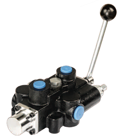 RLD Directional Control Valve 1 Spool. 25 GPM, 4 Way 3 Pos, Spring Center