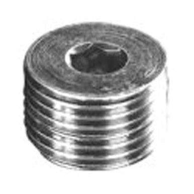 Port Plugs: 3/4-14 NPT Hex Socket, Male Pipe