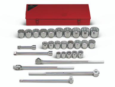Wright 1" Drive SAE Socket Set