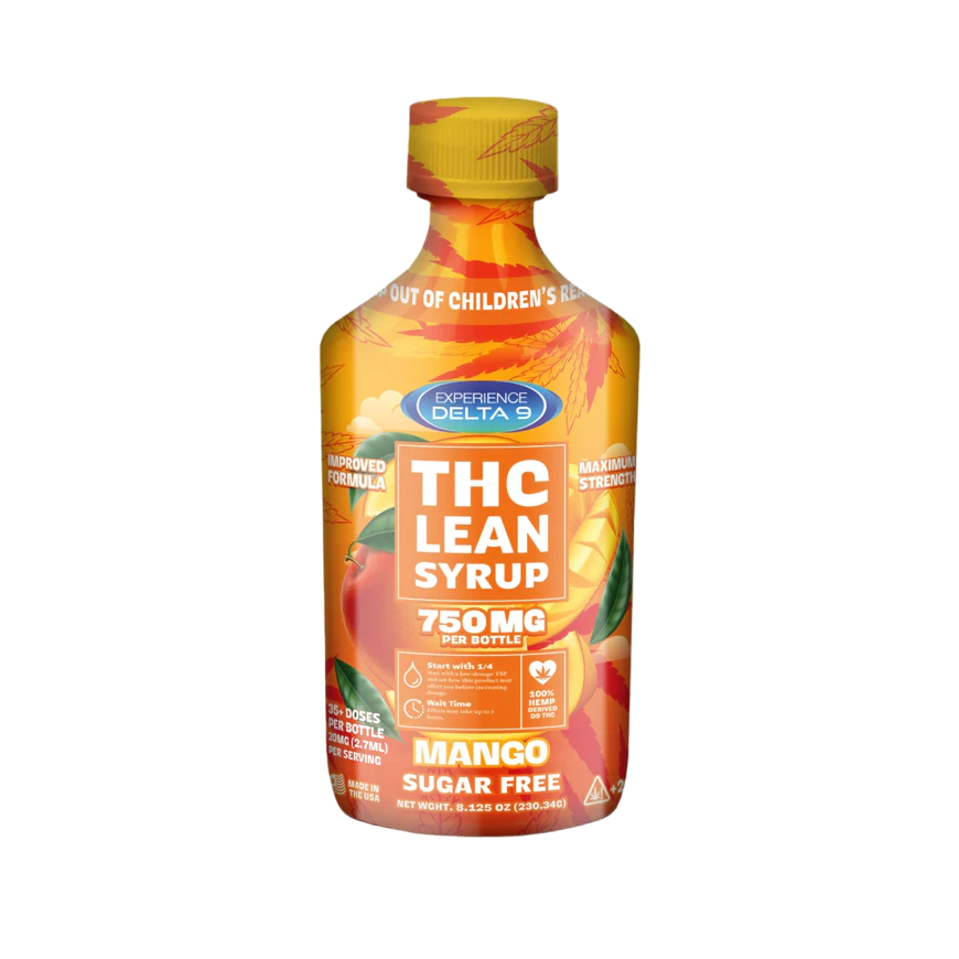 Experience Delta 9 THC Lean Syrup | 750MG | Multi Flavors
