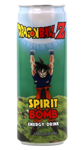 DRAGON BALL Z Energy Drink | 12oz | Spirit Bomb