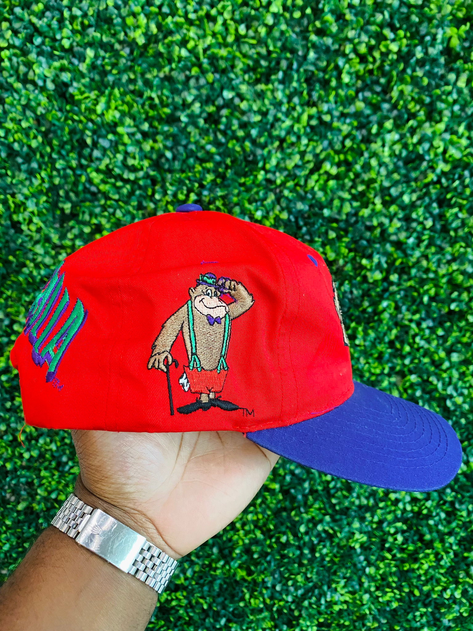 VINTAGE MAGILLA GORILLA AMERICAN NEEDLE BLOCKHEAD SNAPBACK - Primetime