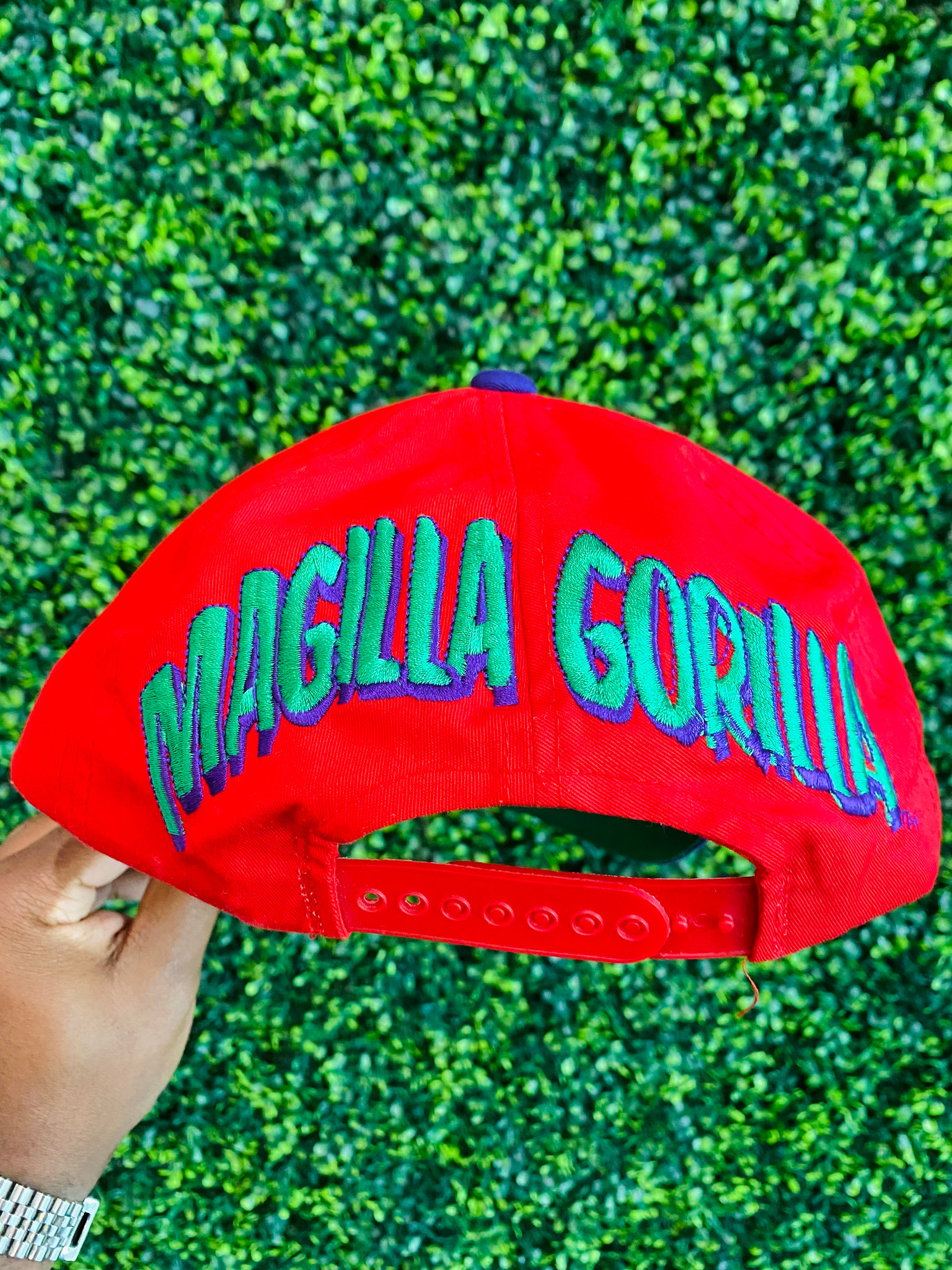 VINTAGE MAGILLA GORILLA AMERICAN NEEDLE BLOCKHEAD SNAPBACK - Primetime