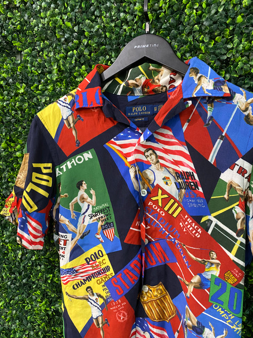 POLO RALPH LAUREN STADIUM BUTTON DOWN - Primetime