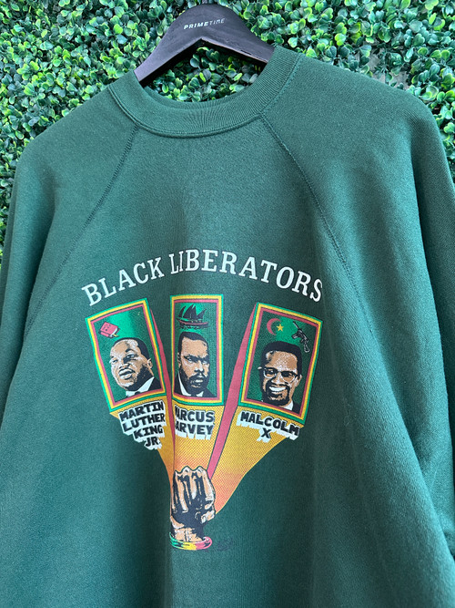 VINTAGE BLACK LIBERATORS CREWNECK - Primetime