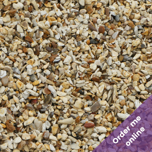 10mm Welshmans Gravel (Loose Tipped) | Decorative Golden Flint