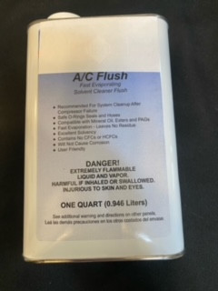 A/C Flush Solvent Can