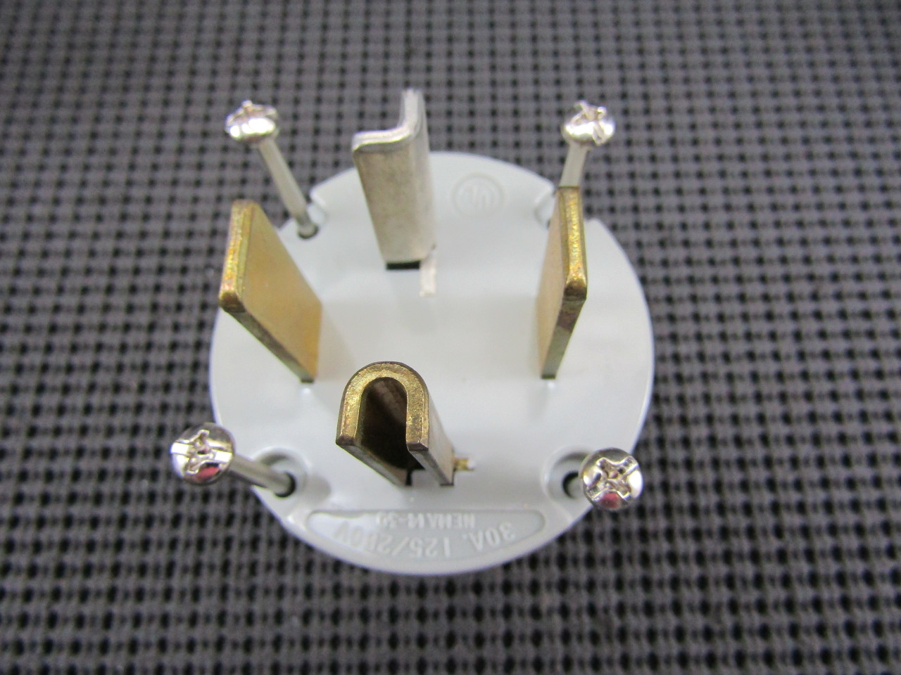 Cooper Arrow Hart 5732N Nema 14-30 30A 125/250V Straight Blade Autogrip ...