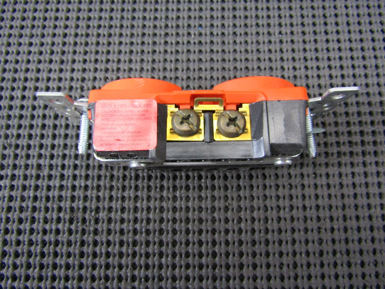 Cooper Arrow Hart IG5362 Duplex Receptacle 20A 125V 2P 3W Isolated Grounded