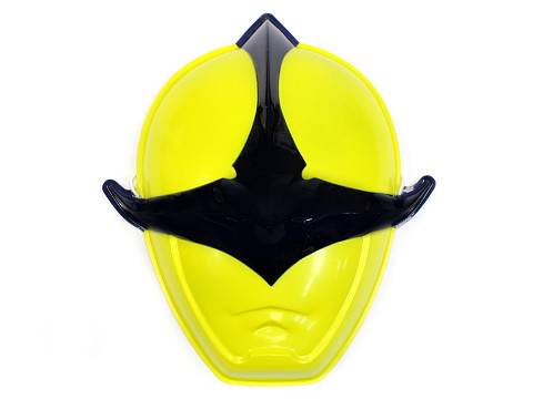 Uchu Sentai Kyuranger: PVC Mask - Kajiki Yellow - Entertainment Hobby ...