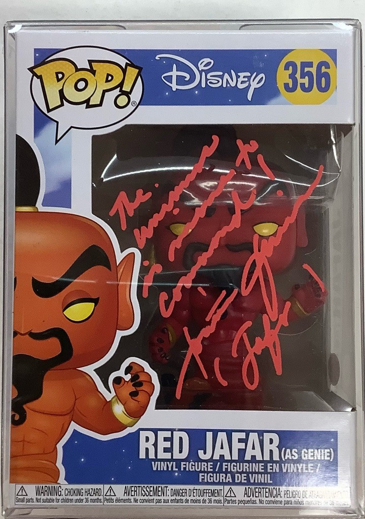 Disney: Pop Figure - Jafar (Genie) (Aladdin) (Autographed By Jonathan ...