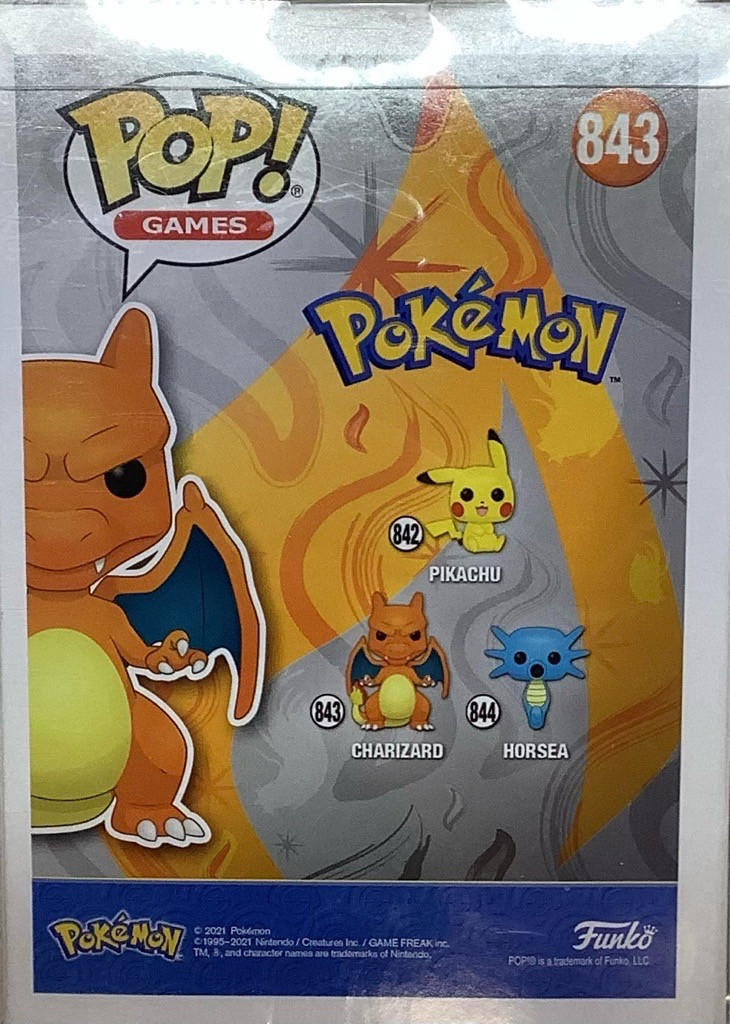 Pokemon: Pop Figure! - Charizard (Signed by alejandro saab,Ray Chase ...