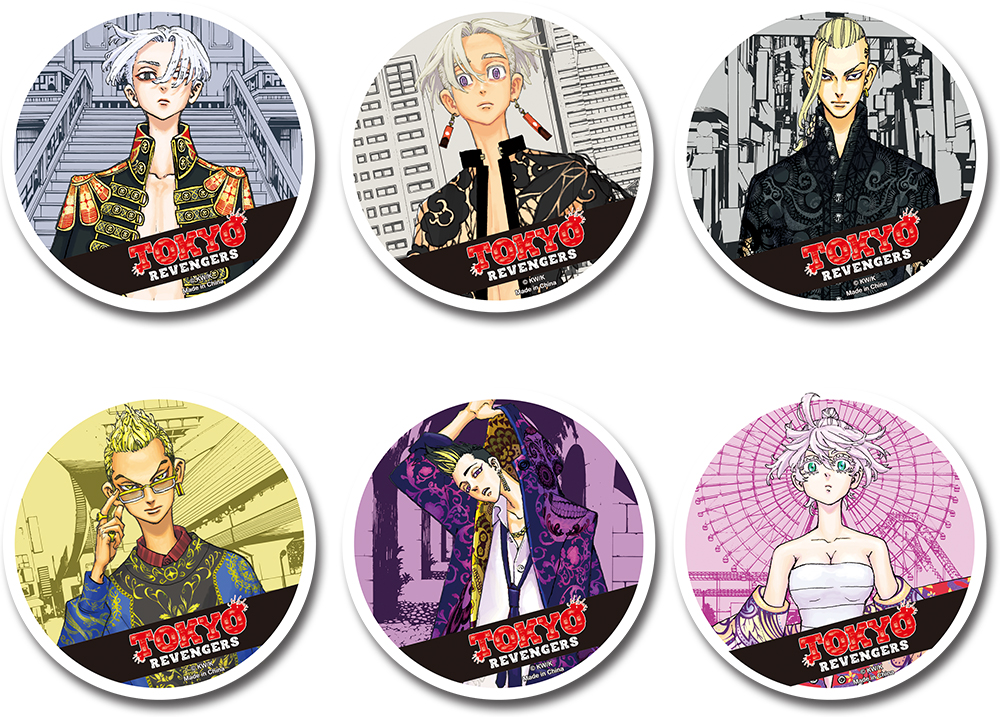 Tokyo Revengers: Sticker - The Cover Group 2 Die-Cut Set ...
