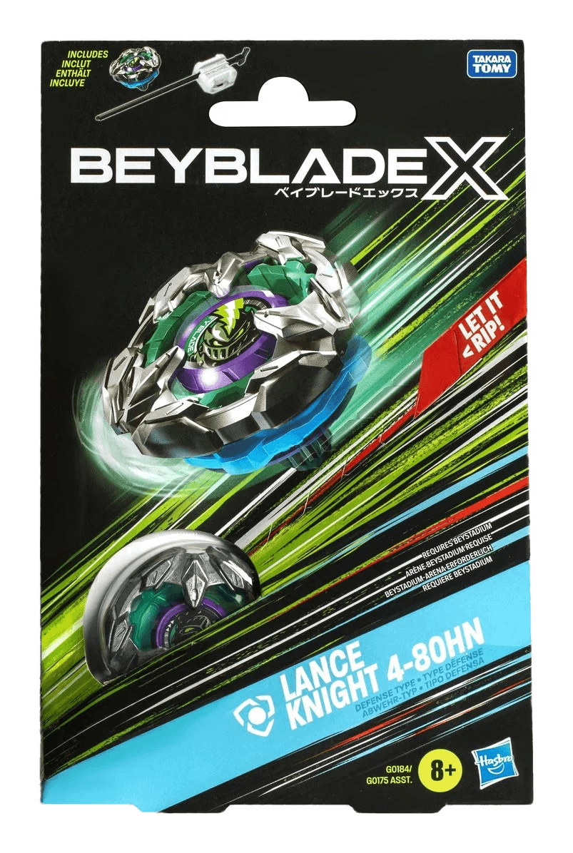 Beyblade X: Hasbro - Lance Knight 4-80HN - Entertainment Hobby Shop Jungle