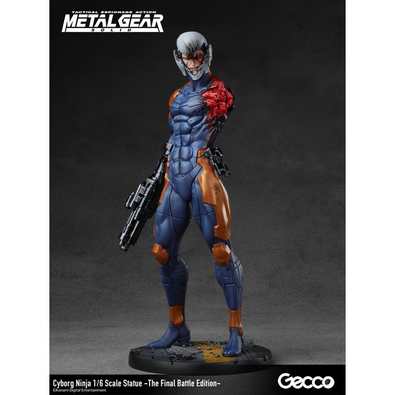 Metal Gear: 1/6 Scale Figure - Metal Gear Solid Cyborg Ninja The Final ...