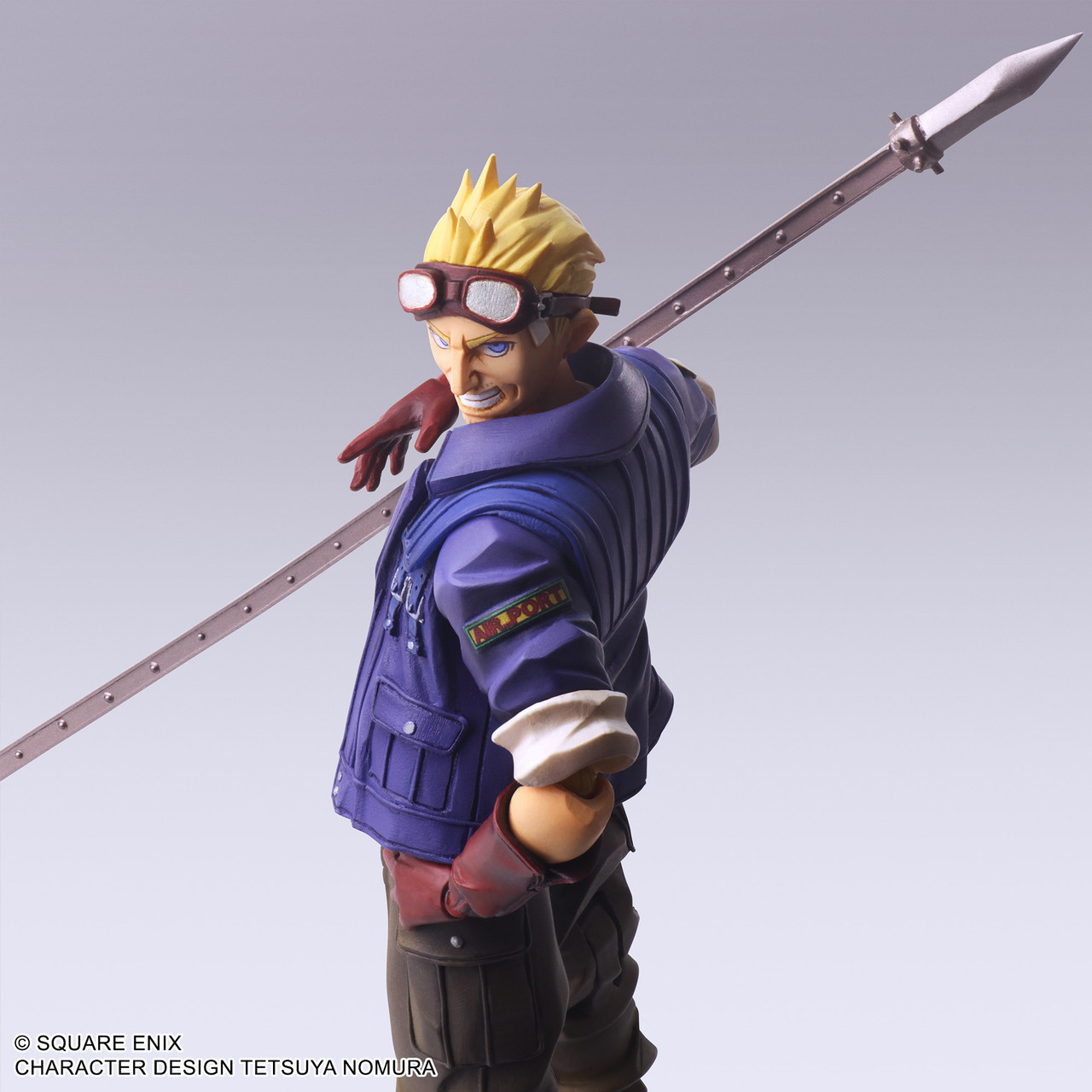 Final Fantasy VII: Bring Arts Action Figure - Cid Highwind ...