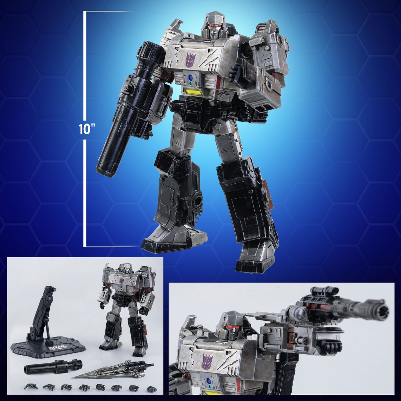 Transformers: Action Figure - War For Cybertron Trilogy Dlx Megatron ...