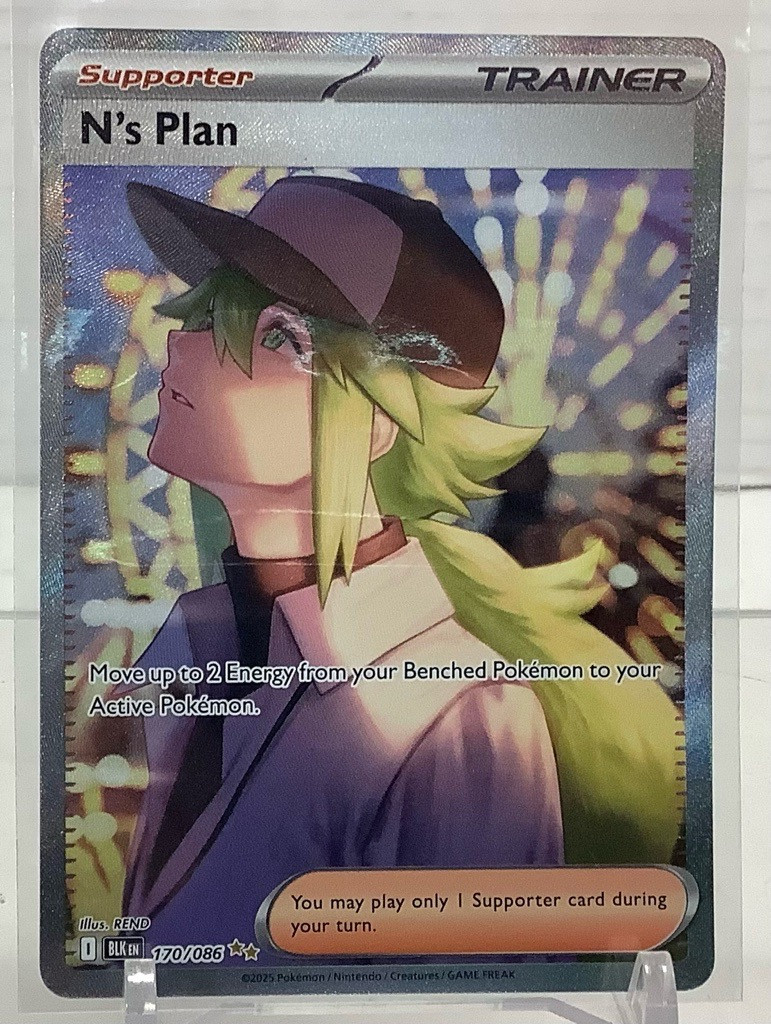 Pokemon Single - Black Bolt - N's Plan (Special Illustration Rare ...