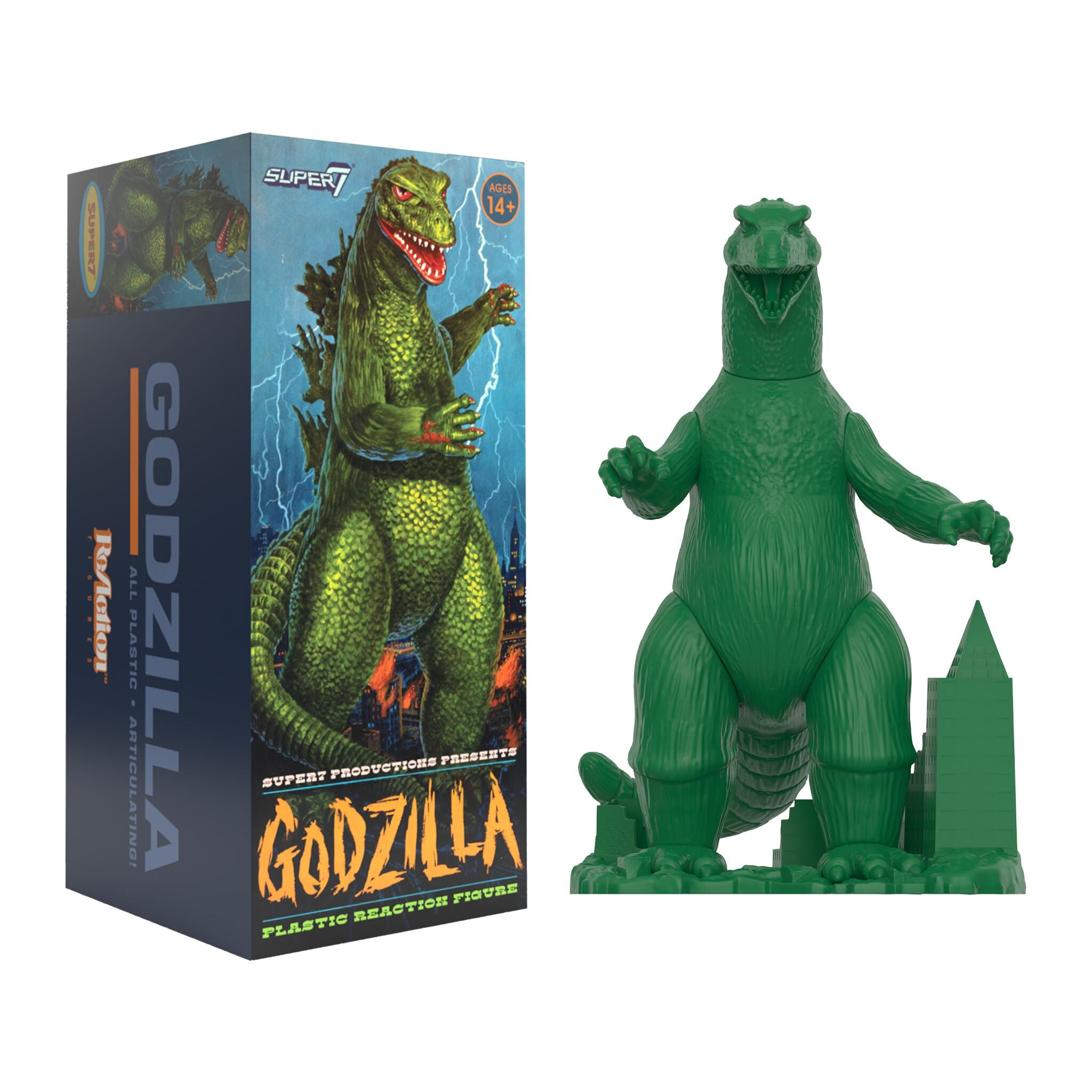 Godzilla Toho ReAction Figures - Godzilla (Vintage Model Kit Colors ...