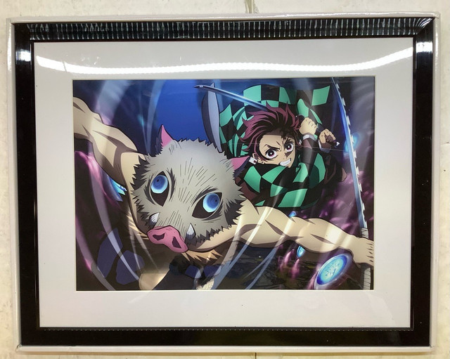 Demon Slayer Mugen Train : Blu-ray Bonus Character Fine Graph - Tanjiro ...