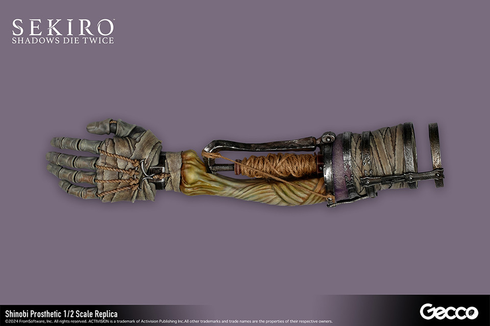 Sekiro Shadows Die Twice: 1/2 Scale Replica - Shinobi Prosthetic ...