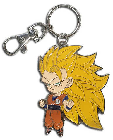 Dragon Ball Super: Key Chain - Metal SD SS3 Goku - Entertainment Hobby ...