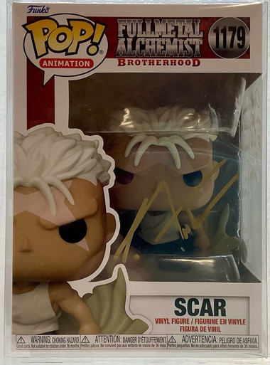 Full Metal Alchemist Brotherhood: Pop Figure - Scar (Signed by J ...