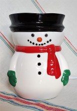 Snowman Illumination Fragrance Warmer for Melting Tarts