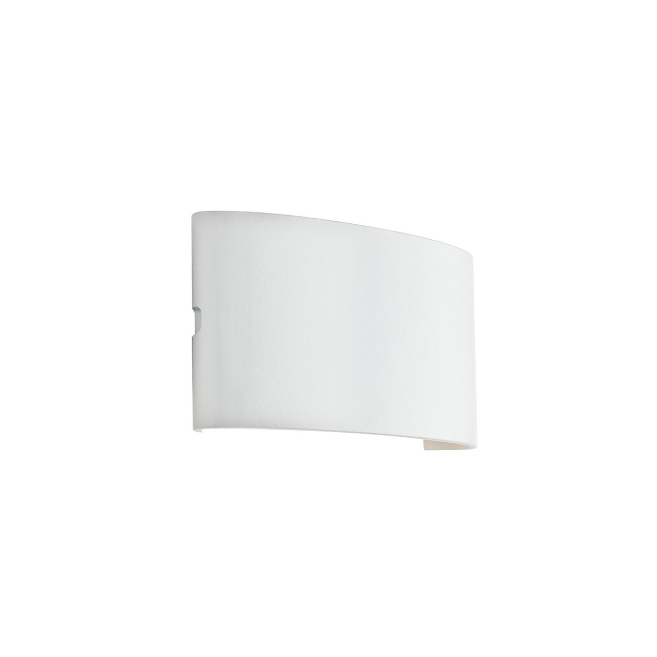 Applique LED da esterno BEETLE bianca con luce biemissione 6W 4000K ...