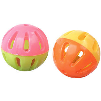 Bird Foot Toys - Colorful Birdie Ball (pack of 4) - 2"