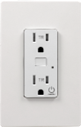 JascoPro Series Wi-Fi In-Wall Smart Receptacle, 15A, White/Light Almond ...
