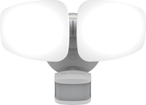 Enbrighten Wi-Fi Motion Security Light, 2 Head, 2000lm, Backlit ...