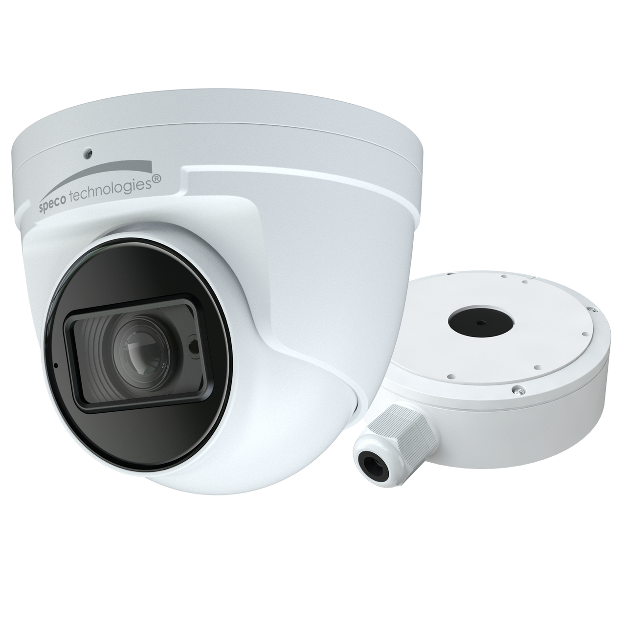 Speco | 8MP H.265 IP Turret Camera with IR, 2.8-12mm motorized Lens ...