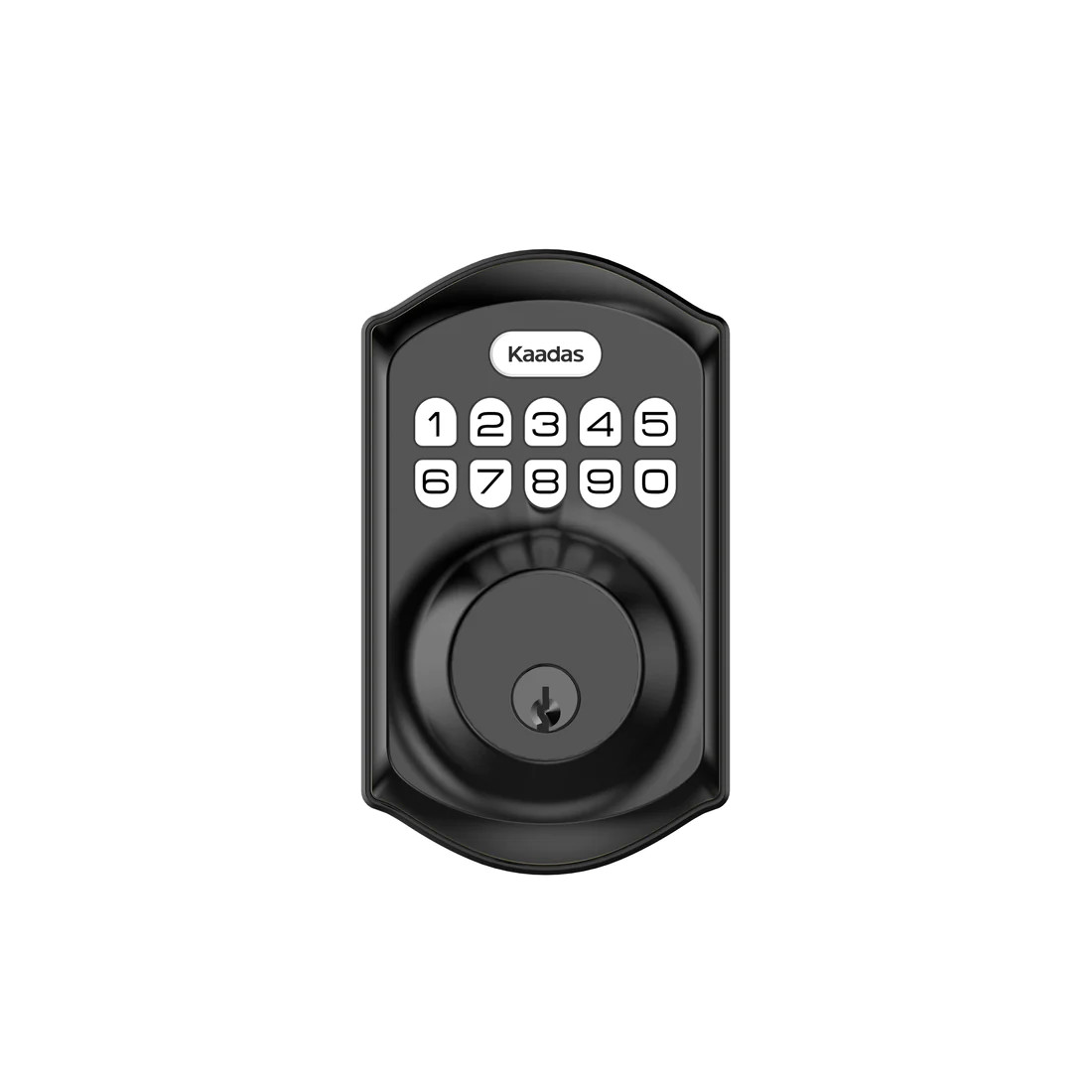Kaadas | Grade 2 Lock - Keypad Code/ Key - Black - SS&Si Dealer Network