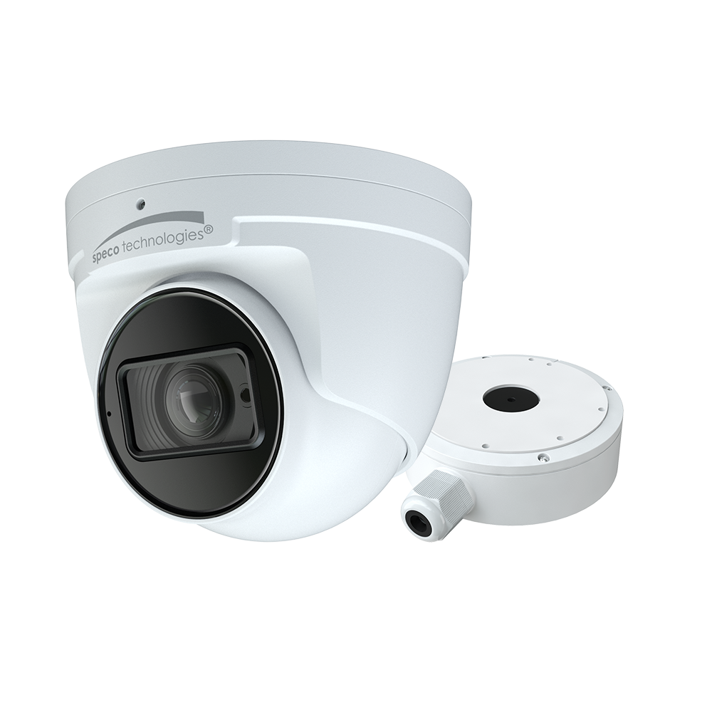 Speco | 4MP H.265 IP Turret Camera with IR, WDR 2.8-12mm motorized Lens ...