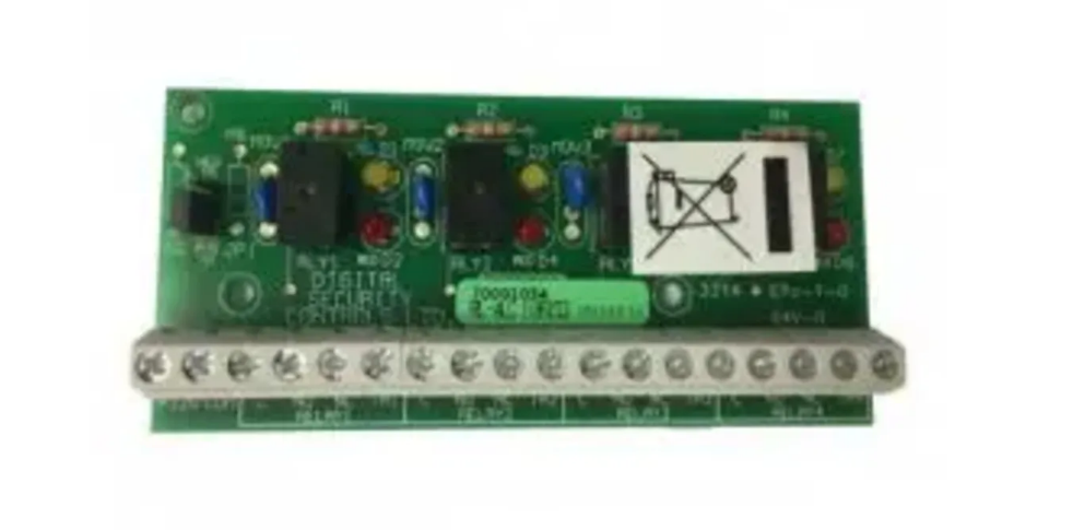 DSC RL4-LC Quad Relay Module – 4 SPDT Relays for DSC Security & Alarm ...