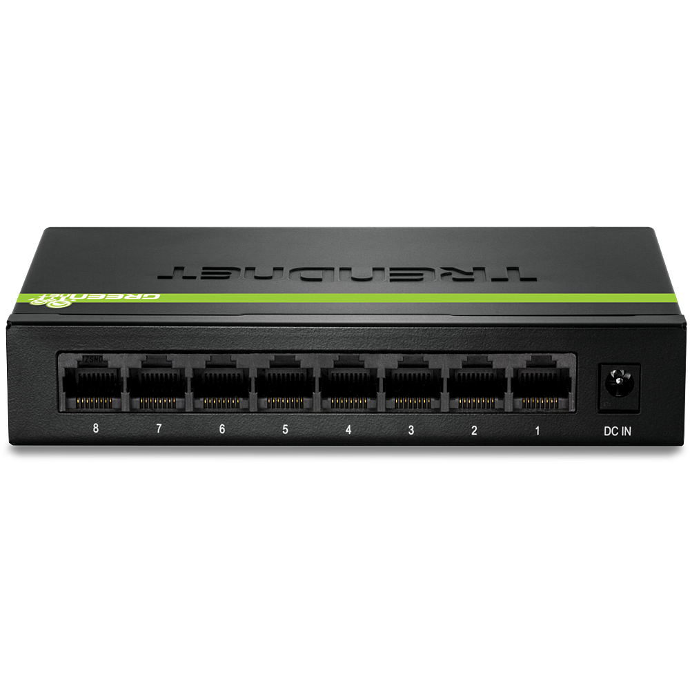 TRENDnet 8-Port Gigabit GREENnet Switch TEG-S80g (Version v4.1R) - SS ...