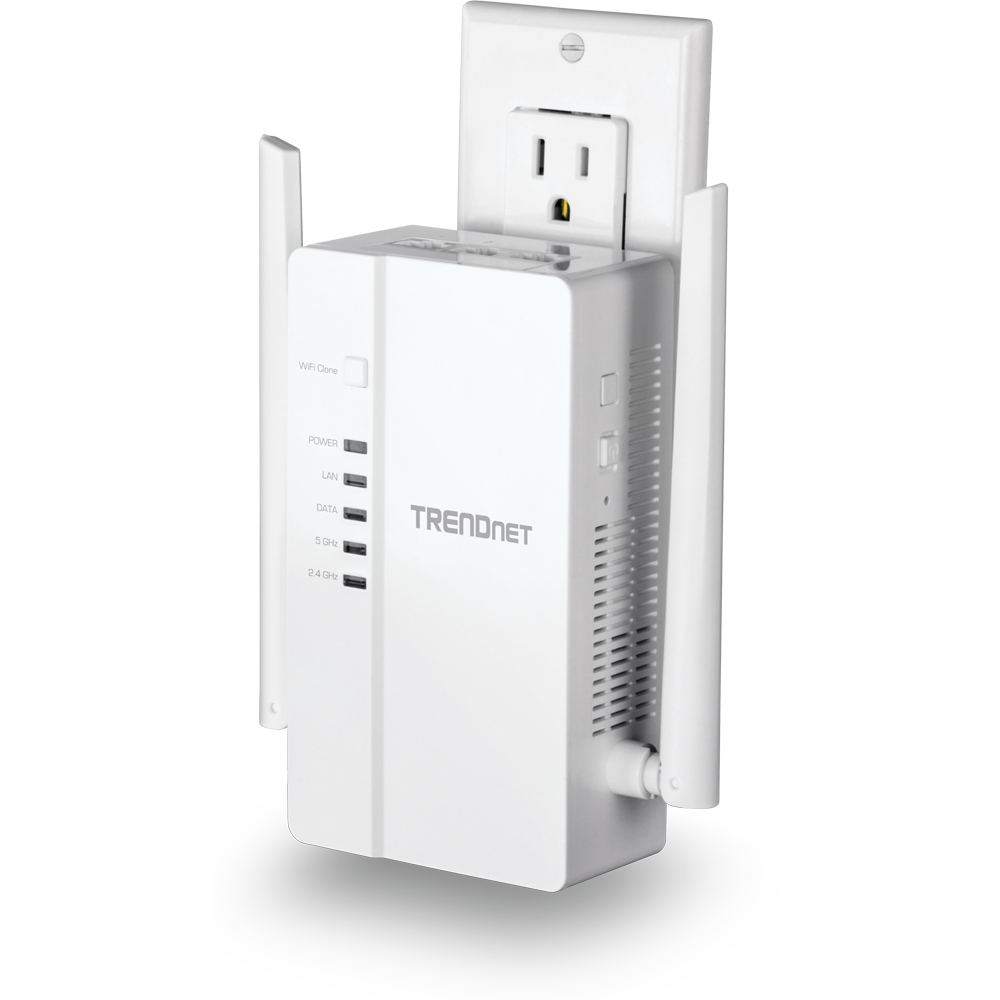 TRENDnet WiFi Everywhere Powerline 1200 AV2 Access Point TPL-430AP ...