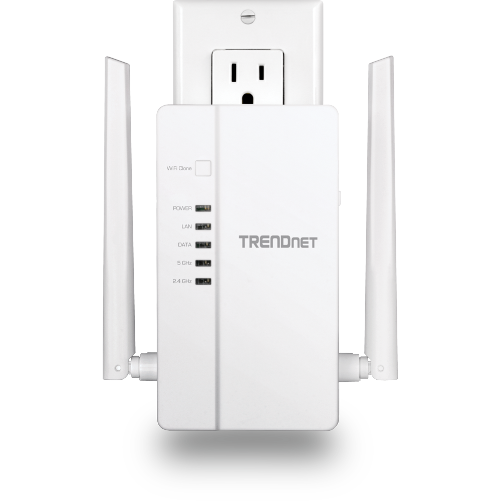 TRENDnet WiFi Everywhere Powerline 1200 AV2 Access Point TPL-430AP ...