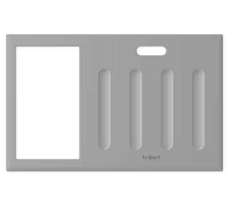 Four Switch Frame Gray - SS&Si Dealer Network