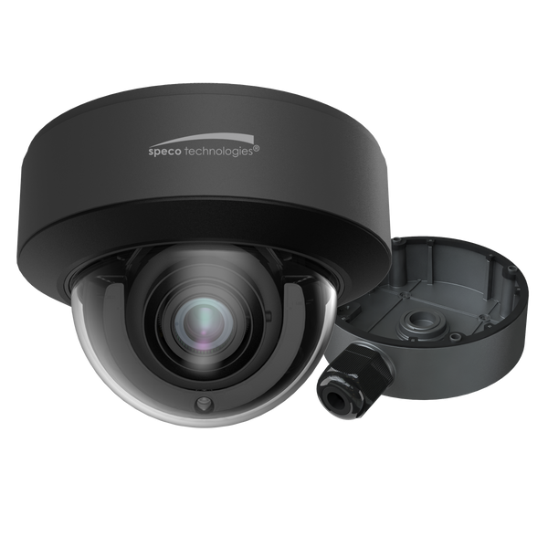 Speco | 4MP Intensifier AI IP Dome Camera with Junction Box, 2.8-12mm ...