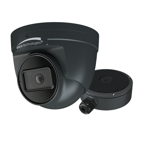Speco | 4MP Intensifier AI IP Turret Camera with Junction Box, 2.8mm ...