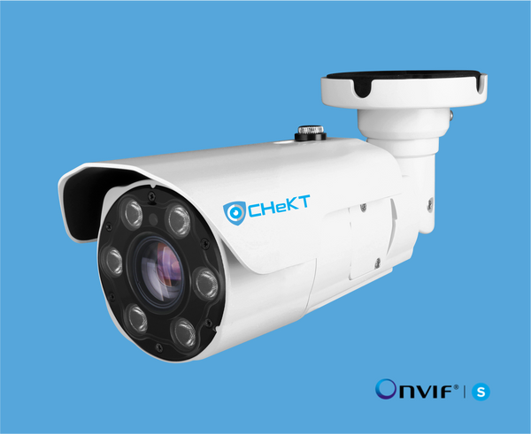 CHeKT | AI Outdoor Bullet, MFZ, IR | CKIPAi5MP-B-MR - SS&Si Dealer Network